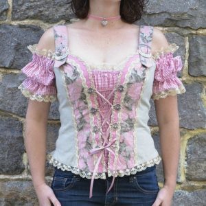 Mieder Blouse for Women – German Ladies Trachten Mieder