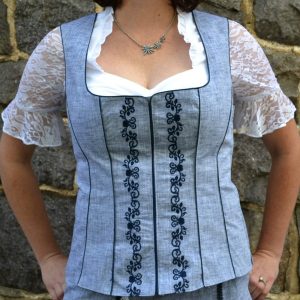 Mieder Blouse for Women – German Ladies Trachten Mieder